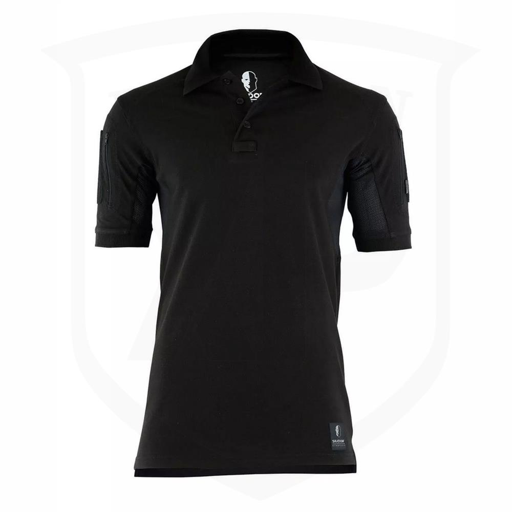 Operator Polo Shirt Black S - DivisionXP.com The largest Airsoft retailer