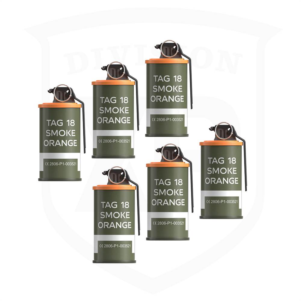 TAG TAG-18 Airsoft Smoke Grenade 6 pcs - DivisionXP.com le plus grand ...